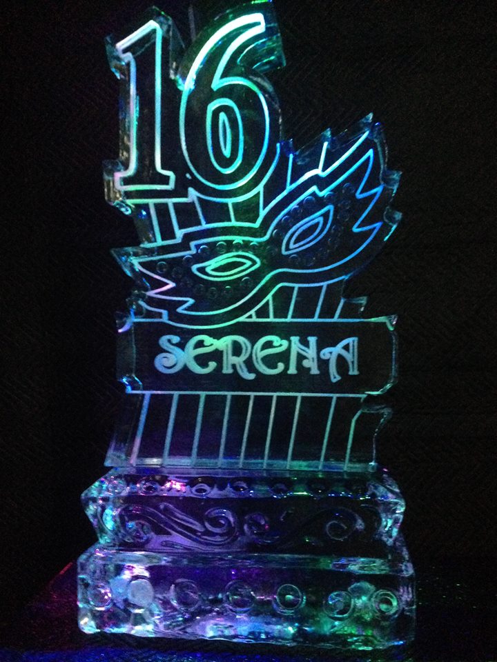 Sweet 16 Ice Sculpture