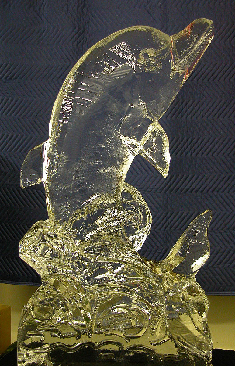 Angelfish Ice Sculpture/Luge